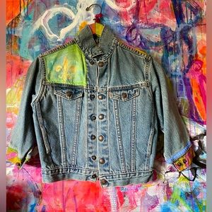 Levi's | Jackets & Coats | Fun Vintage Levi Laugh In Color Studio Art ...